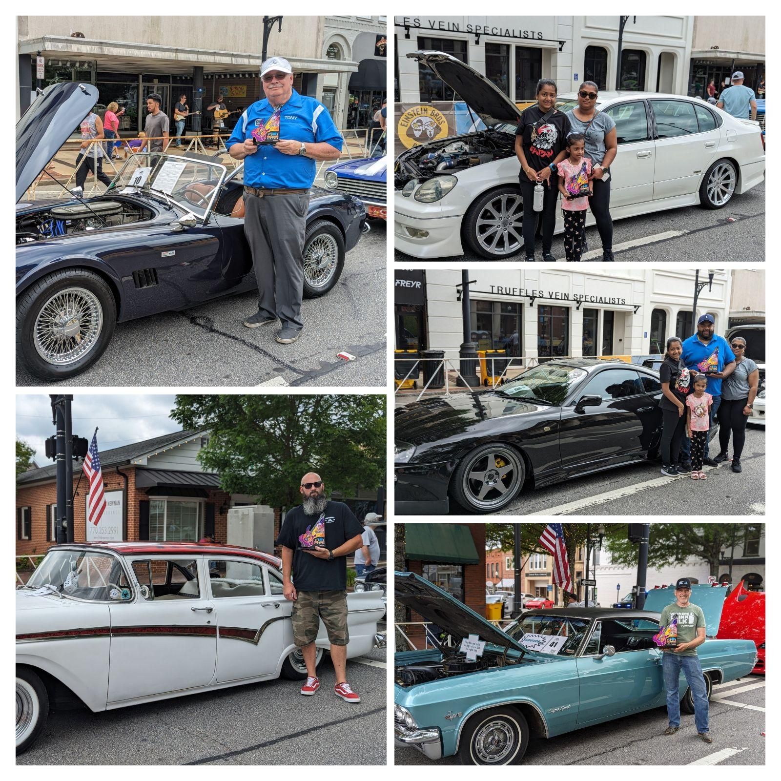 Rock&Road Car Show brought to you by Driven Import Auto Care - Bike Coweta