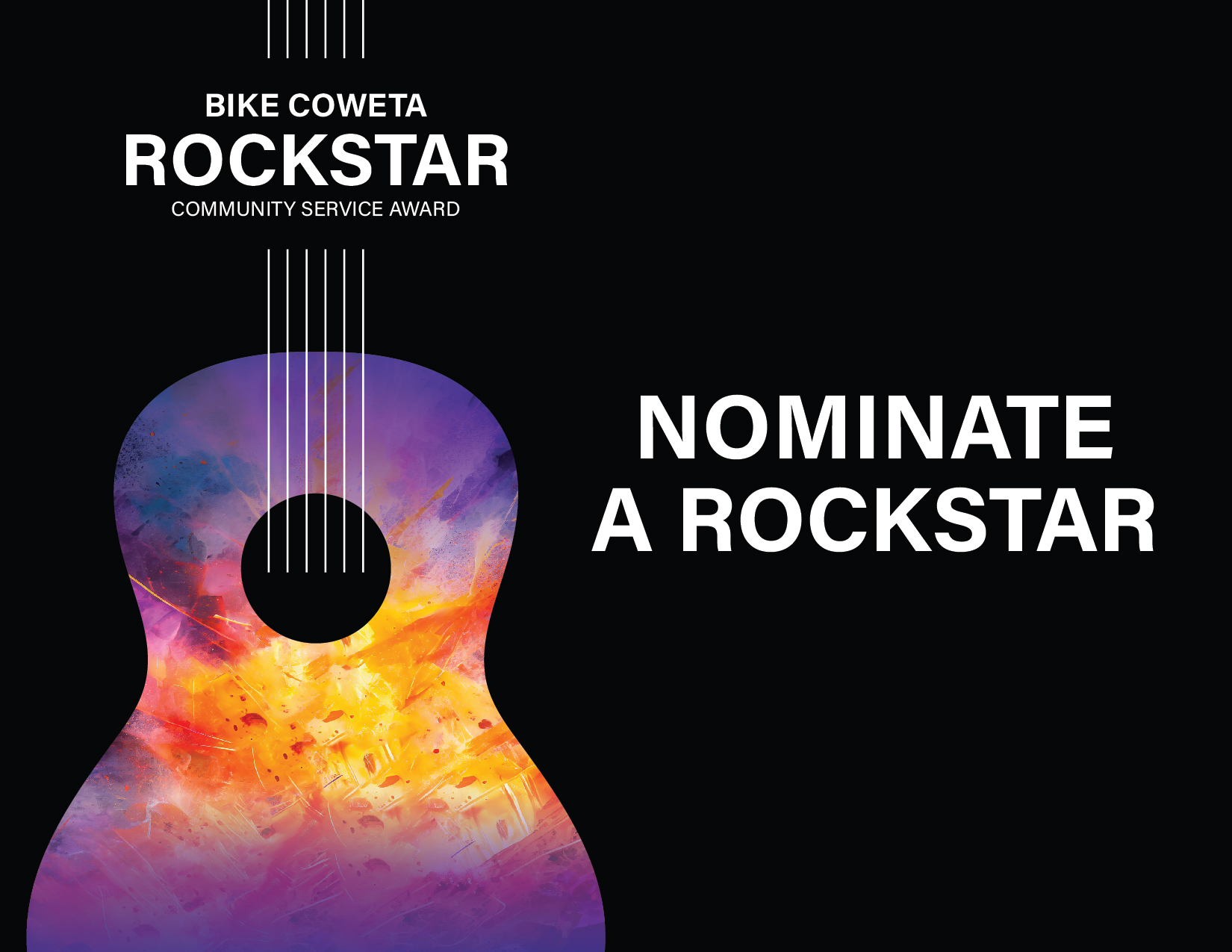 The Rockstar Community Service Award - Bike Coweta